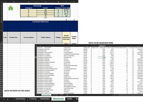 Excel Search Multiple Headingscolumns In Other Sheet Copy Data And Paste In Main File