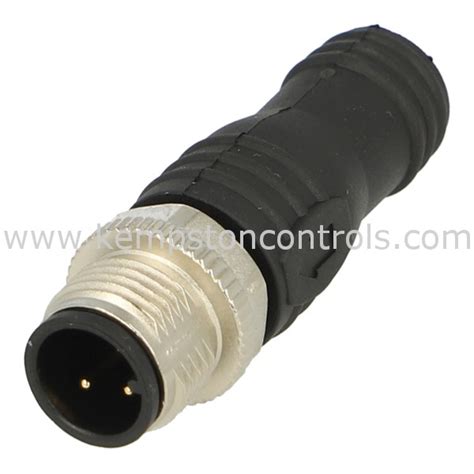 Euchner 097645 Euchner Strapping Plug M12 Male Plug 4 Pin Kempston