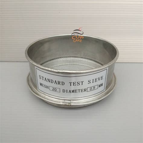 ตะแกรง กระชอน ร่อนแป้ง สแตนเลส 304 แบบ ทรงวงกลม 10 ซม ขนาด 20 200 เมส เลือกได้ 1 ชิ้น Shopee