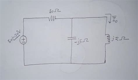 solved a calculate io in the following circuit b