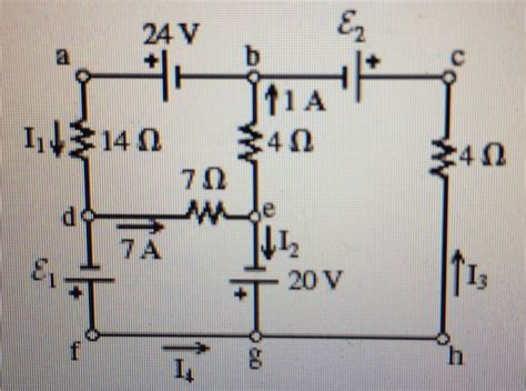 solved a multiloop circuit is shown in the figure find the