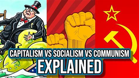 Socialism Vs Capitalism Cartoon