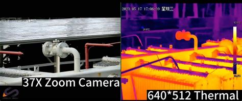 Loyalty Secu Ip Dual Sensor Temperature Measurement Detection Thermal Visible Light Ptz Camera