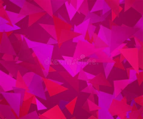 Violet Triangle Abstract Background Stock Illustration Illustration