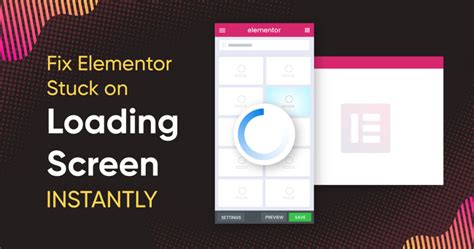 how to fix elementor stuck on loading screen quick solutions bashir