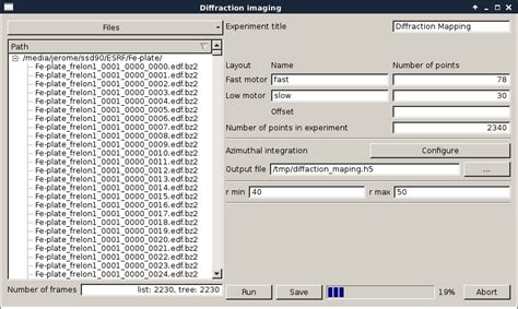 Integration Tool Diff Map PyFAI A Documentation