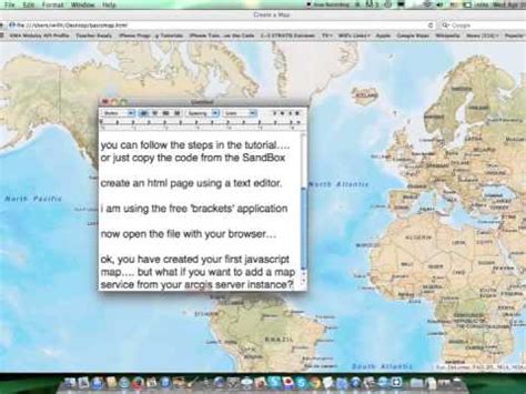 ArcGIS JavaScript API Create A Basic Map YouTube