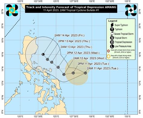 Bagyong Amang Pagasa Weather Update April 11 2023