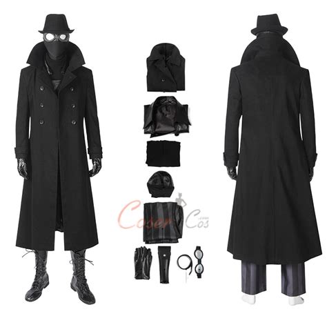 Spider Man Noir Costume Spider Man Into The Spider Verse Cosplay High