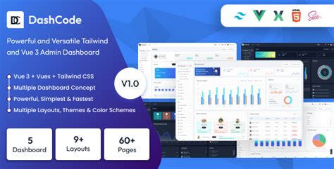 Dashcode Admin Dashboard Template Ethemepro