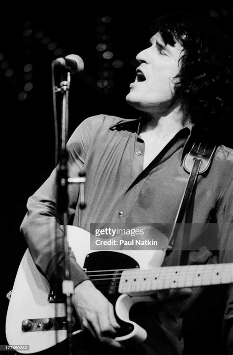Canadian Musician Rick Danko Performs On Stage At The Park West News Photo Getty Images