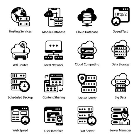 Web Hosting And Programming 2302858 Vector Art At Vecteezy