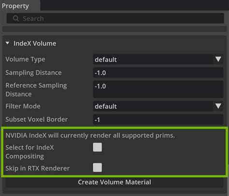 Rtx Scientific Index — Omniverse Materials And Rendering