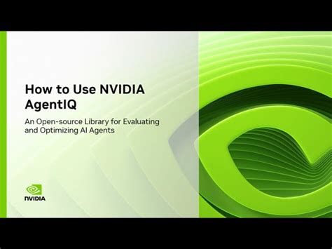 Free Video How To Develop Teams Of Ai Agents With Nvidia Agentiq Open Source Library From
