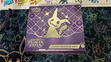 Paldean Fates Elite Trainer Box Hunt For The Shiny Mew Youtube