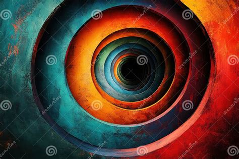 Colorful Swirling Circles Create A Mesmerizing And Abstract Background