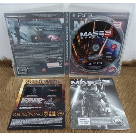 Ps3 Mass Effect 3 R3 Standard Edition Shopee Philippines
