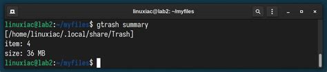 gtrash a new safe approach to handling trash can on linux