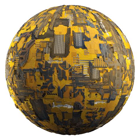 Chip And Motherboard Pbr Texture A23d