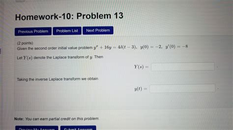 solved homework 10 problem 13 previous problem problem list