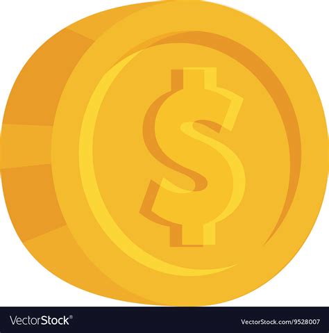 Game coin Royalty Free Vector Image - VectorStock