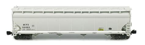 Rail Miniatures Llc Acf 4 Bay Covered Hopper
