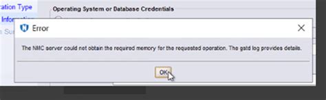 NMDA Unable To Create A New Oracle Client In NMC Dell US