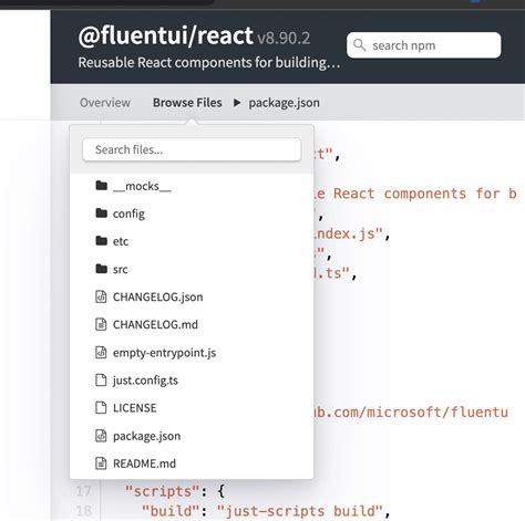 Bug Fluentuireact Is Unusable · Issue 24464 · Microsoft