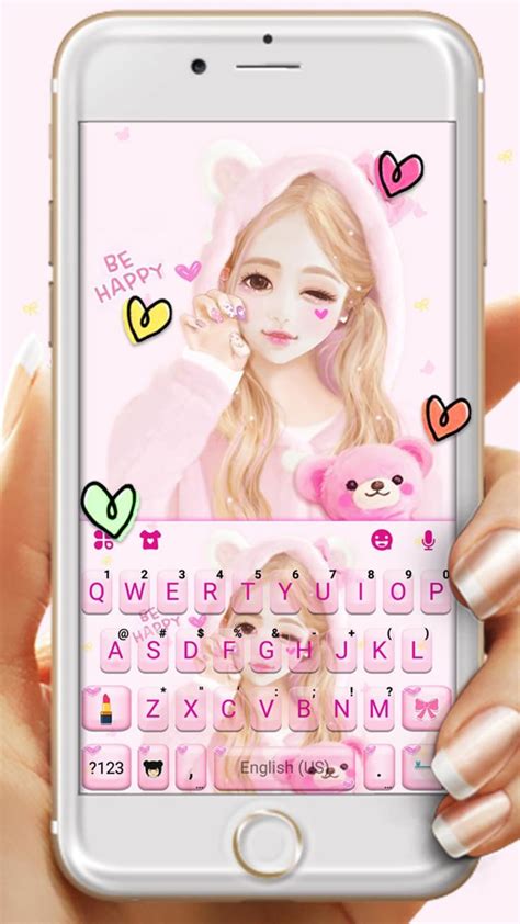 Cute Wink Girl Theme Apk Para Android Descargar