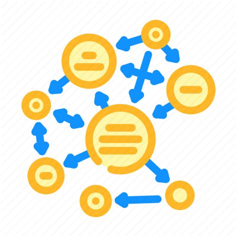 Semantic Web Natural Language Processing Nlp Color Icon