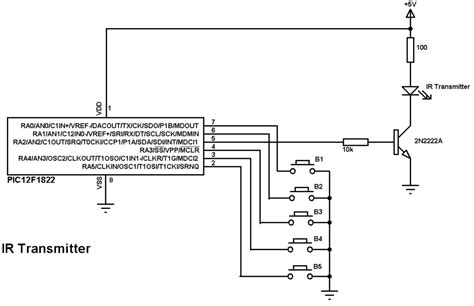 Simple Ir Transmitter Circuit Diagram - Circuit Diagram