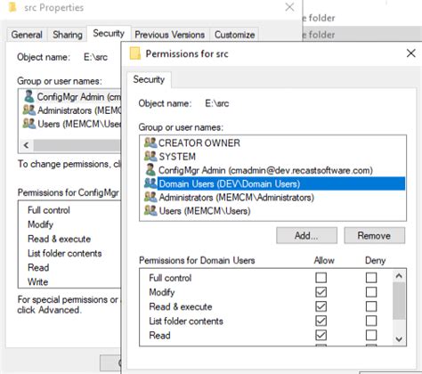 Building A Configmgr Lab From Scratch Step 6 Configmgr Source Share