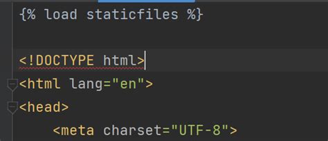 django 加载静态资源及＜ doctype html＞标红解决办法 报错 csdn博客