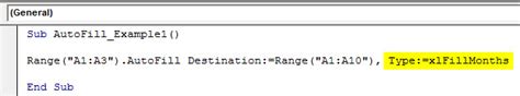 Vba Autofill Step By Step Guide Examples To Use Autofill In Excel Vba