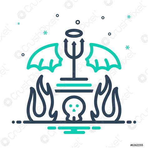 Hell Stock Vector 6362255 Crushpixel