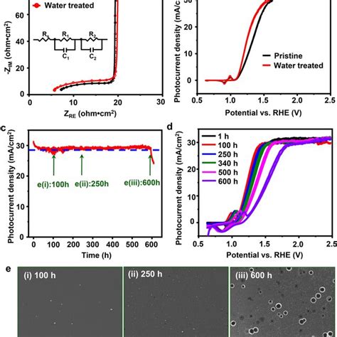 Lifetime Evaluation Of Water Treated Tio2 Film For Si Photoanodes Download Scientific Diagram