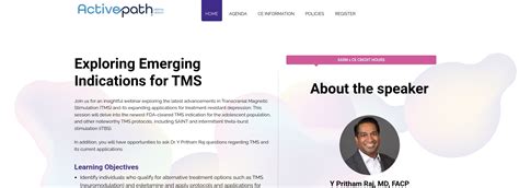 Exploring Emerging Indications For TMS