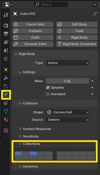 rigidbody how to control rigid body physics animation direction