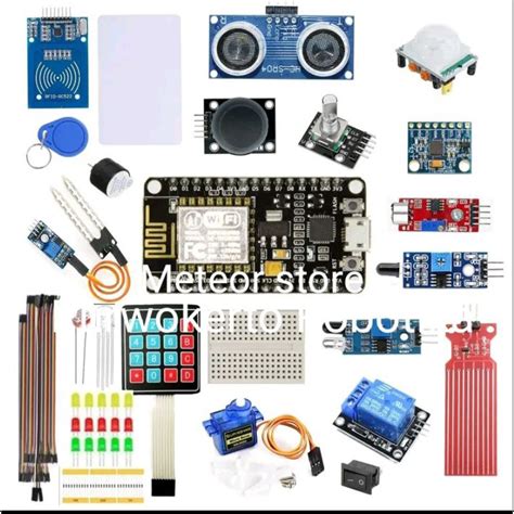 Jual Kit Nodemcu Esp 8266 Wifi Starter Kit Iot Esp8266 Nodemcu Basic