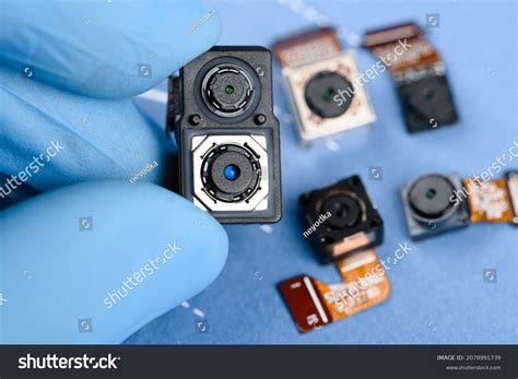 Smartphone Dual Sensor Camera Module Scientist Stock Photo Shutterstock