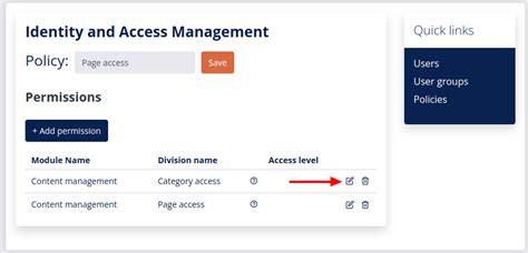 Access Manuals