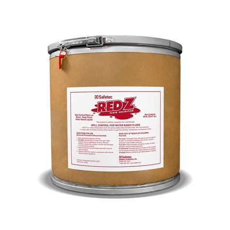 Safetec Red Z Spill Control Solidifier Buckets 41115