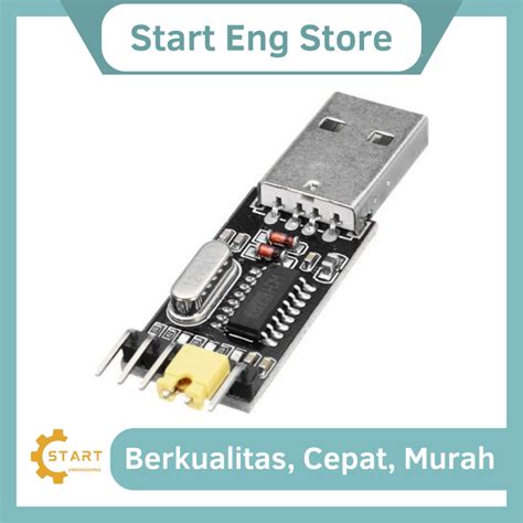 Jual Ch340 Usb To Ttl Serial Converter Module Ch 340 Arduino Shopee Indonesia
