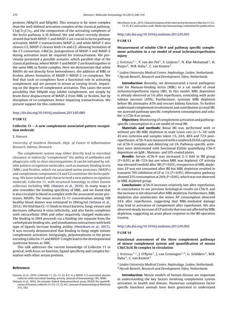 Pdf Functional Assessment Of The Three Complement Pathways Of Mouse