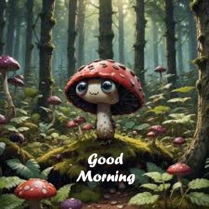 Good Morning Mushroom Inspiring Quotes