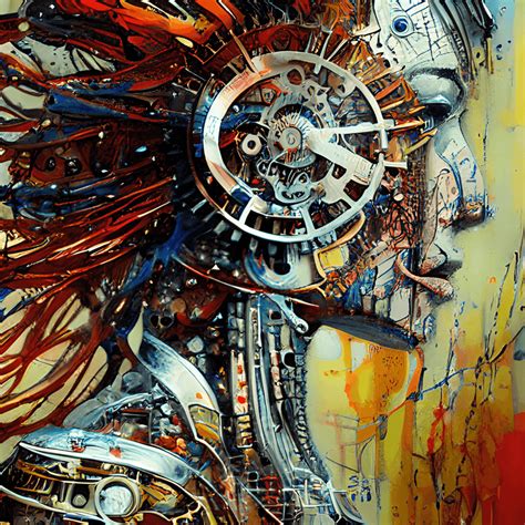 Hd Animated Clockwork Robot · Creative Fabrica