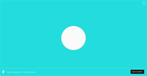 Framer Motion Value Specific Transitions Forked Codesandbox