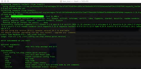 tron cli