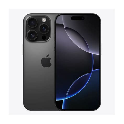 Iphone 16 Pro Max Esim 256gb Color Negro Titanio Promart