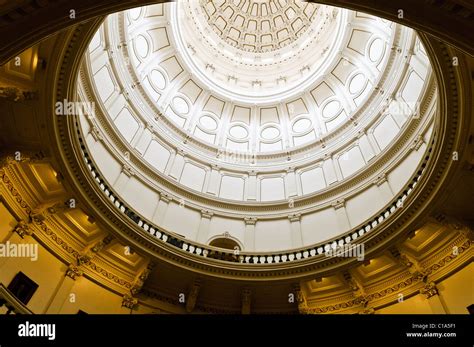 Texas Capitol Building Dome Interior Photographing The Texas State